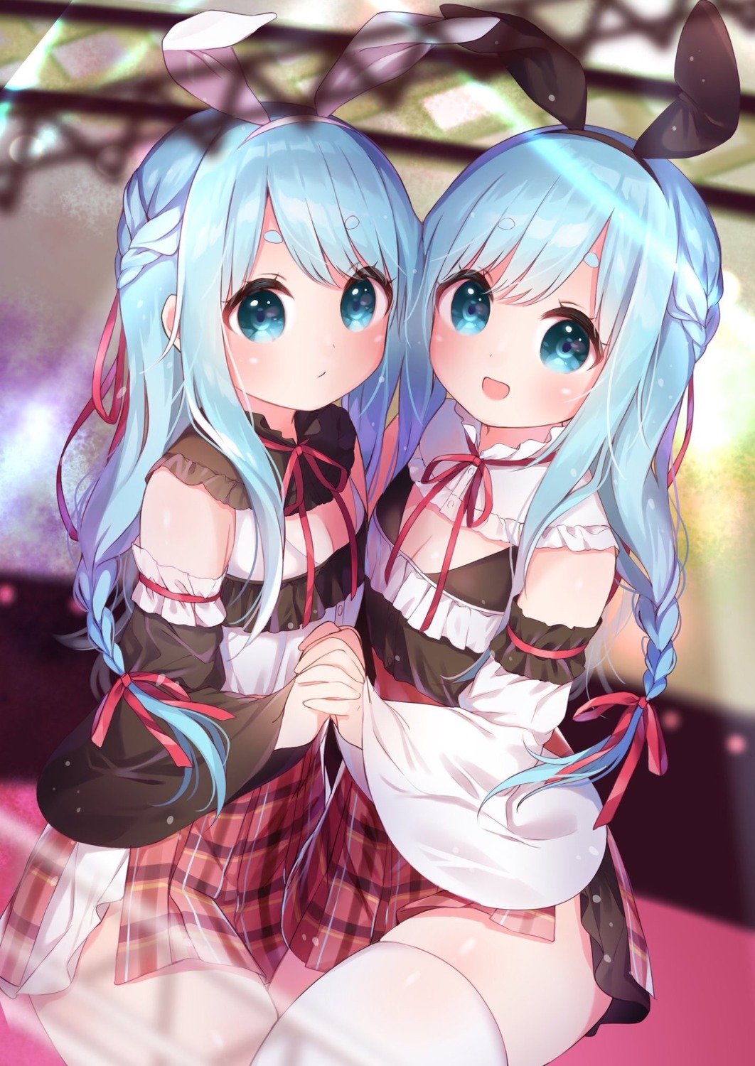 samayoi sound voltex near (sound voltex) noah (sound voltex) animal ears bunny ears loli ...